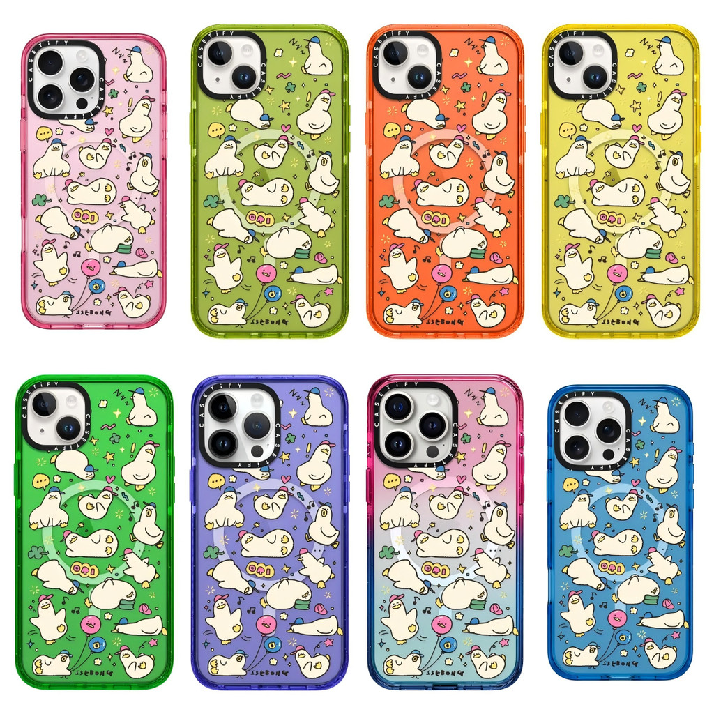 SSEBONG DUCKS Magnetic, Impact เคสโทรศัพท์สําหรับ iPhone 17 16 15 14 13 ...