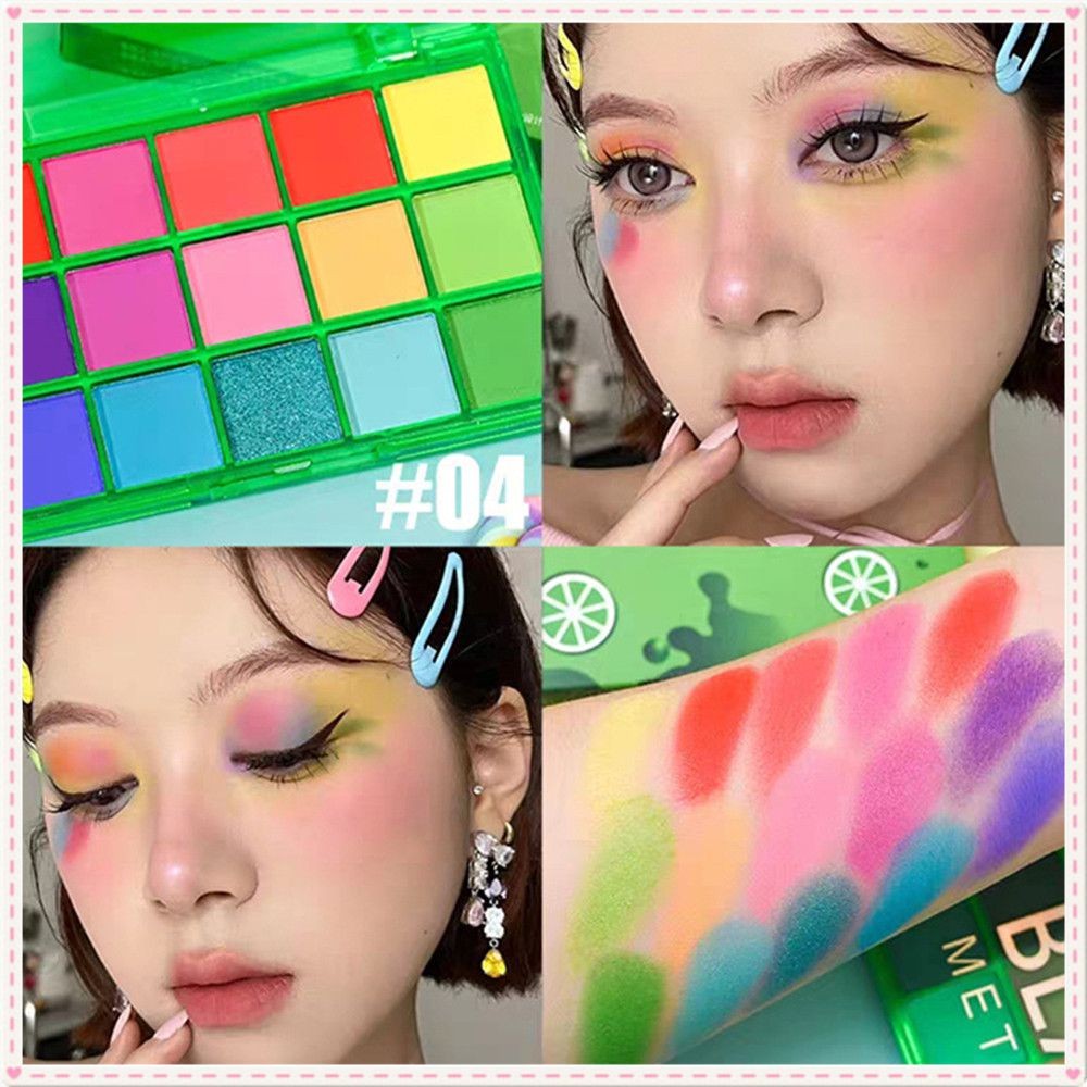Myho พาเลทอายแชโดว์ 15 สี Maple Dance Earth-coloured Pearlescent ...