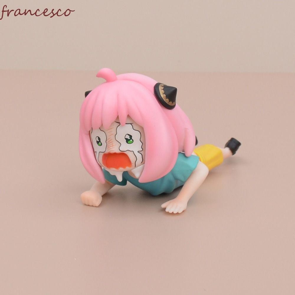 FRANCESCO Spy Family Anya Action Figure, PVC Spy Family Anime Spy X ...