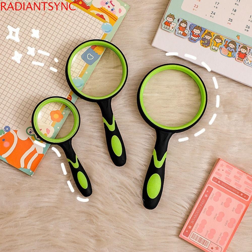 RADIANTSYNC แว่นขยายมือถือสําหรับอ่านหนังสือหนังสือพิมพ์เครื่องประดับความละเอียดสูง Eye Loupe ...