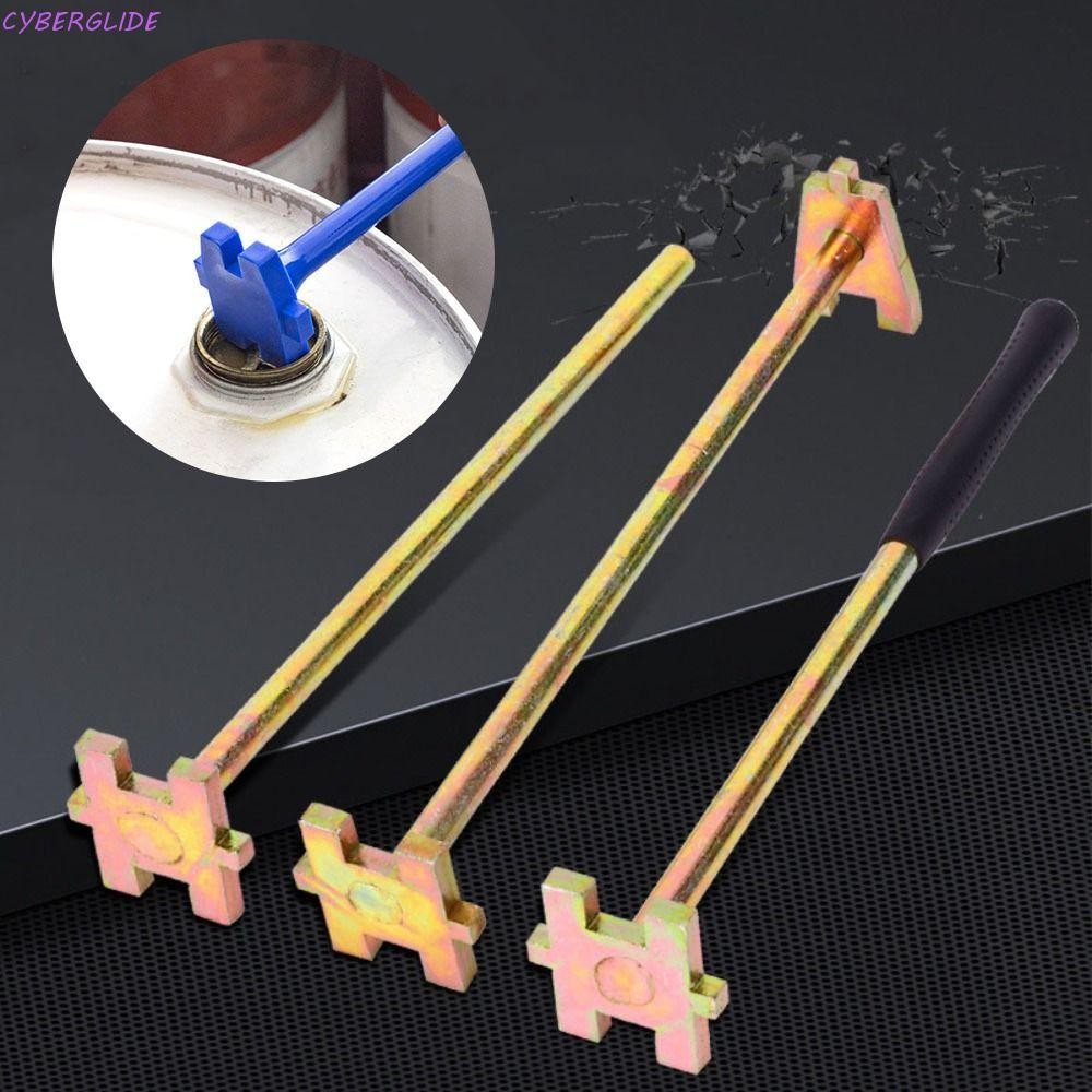 CYBERGLIDE Barrel Opener, Anti-explosion Adjustable Fuel Drum Opener, Spanner Tool น้ําหนักเบา ...