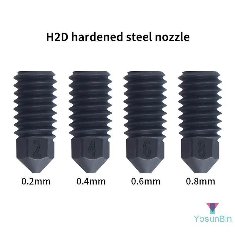 YosunBin] หัวฉีดสําหรับ Babambu Lab A1 / A1 Mini หัวฉีด 0.2 0.4 0.6 0.8 ...