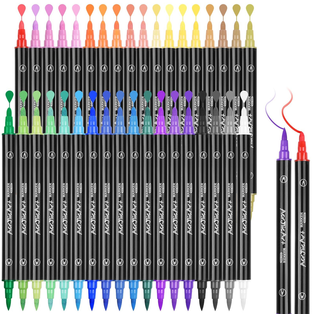 [ส่งตรงจากประเทศญี่ปุ่น]GeeRic ปากกามาร์กเกอร์ 36 สี | Shopee Thailand