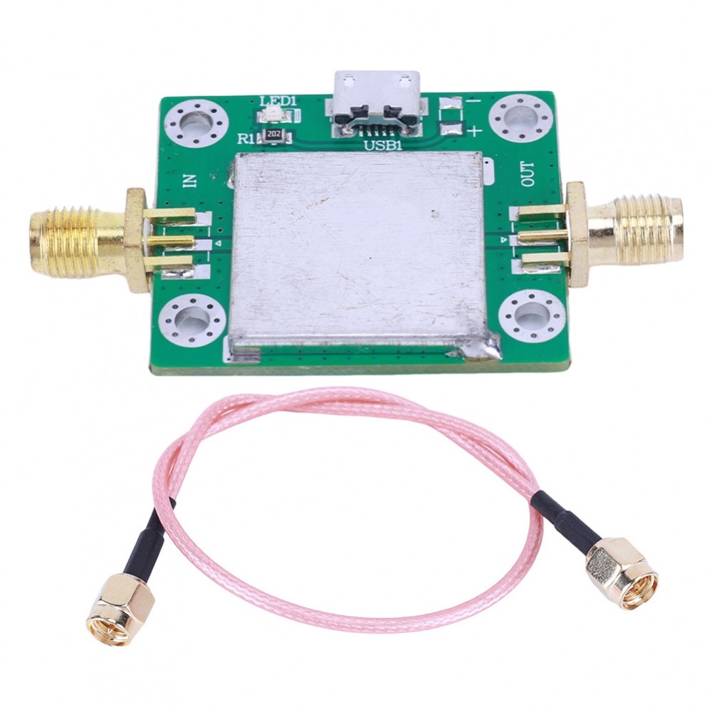 20dB Gain 5V DC Powered LED Indicator ช่วงแบบไดนามิกขนาดใหญ่ Opposite ...