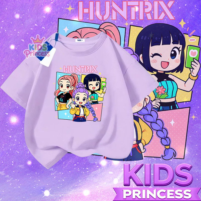 COD(จัดส่งตลอด 24 ชั่วโมง)Kpop Demon Hunters มาใหม่เด็กแขนสั้นเสื้อยืด ...