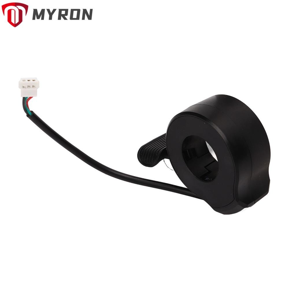 MYRON คันเร่งนิ้วแบบ Hall Sensor สีดำ สำหรับสกู๊ตเตอร์ไฟฟ้า 130X ใช้งาน ...