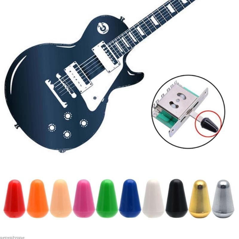 Seve 5 ชิ้น 3 Way 5 Way Toggle Switch Tip Knob Cap ปุ่ม Guitarra ...