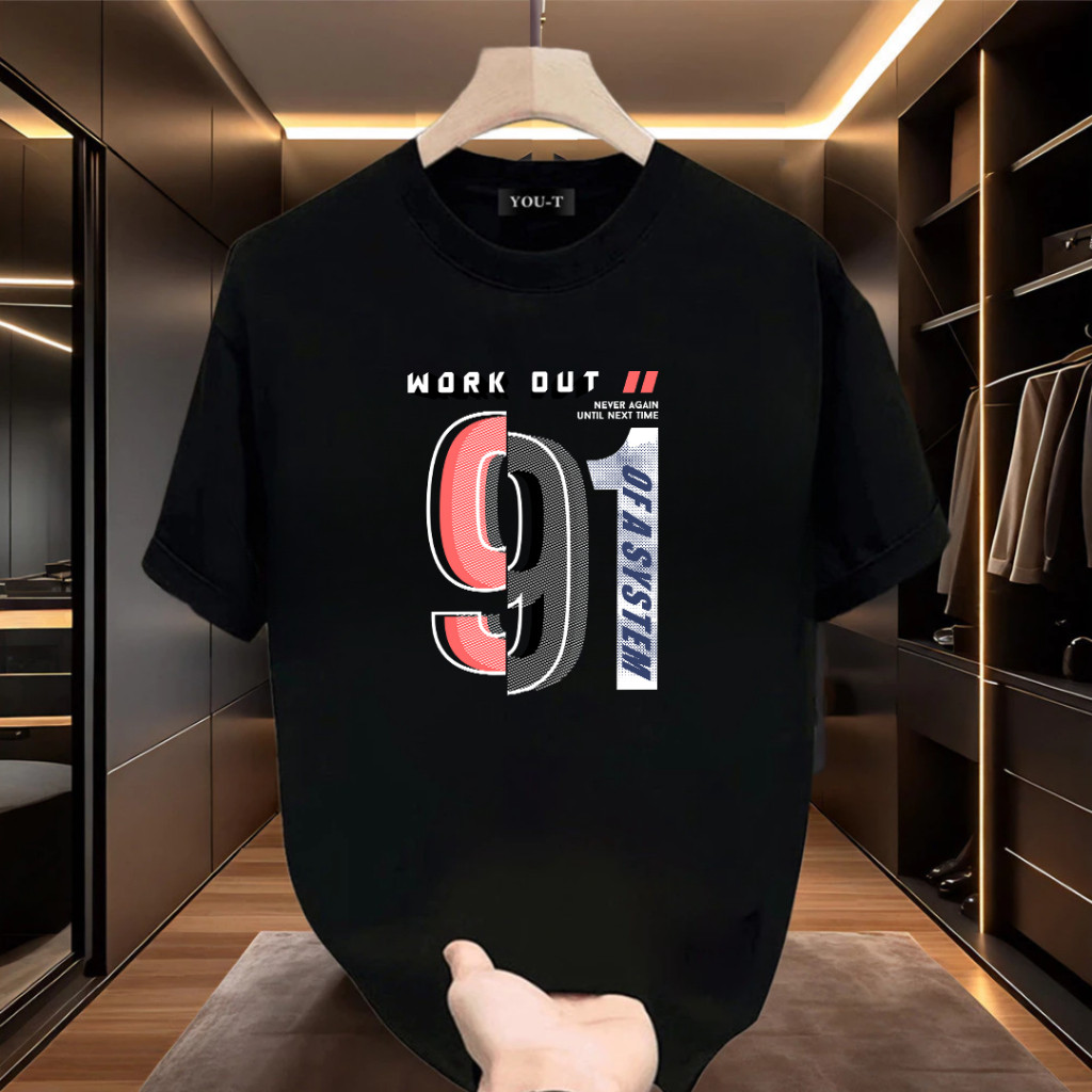 CD HOME เสื้อยืดคอกลม พิมพ์ลายกราฟิกใหม่ ใส่สบาย ไม่หดตัวมีทั้งหมด5 สี ...