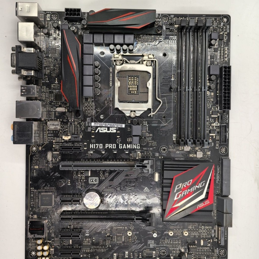 บอร์ดขนาดใหญ่ ASUS H170 PRO GAMING Deluxe รองรับ CPU รุ่นที่ 6-7 และ ...