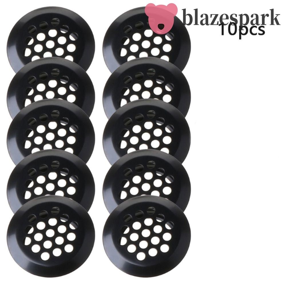 BLAZESPARK ตู้เสื้อผ้าตาข่ายหลุมตู้เสื้อผ้า Grille ระบายอากาศ 10 ชิ้น/ล็อต Air Vent Hole ระบาย ...