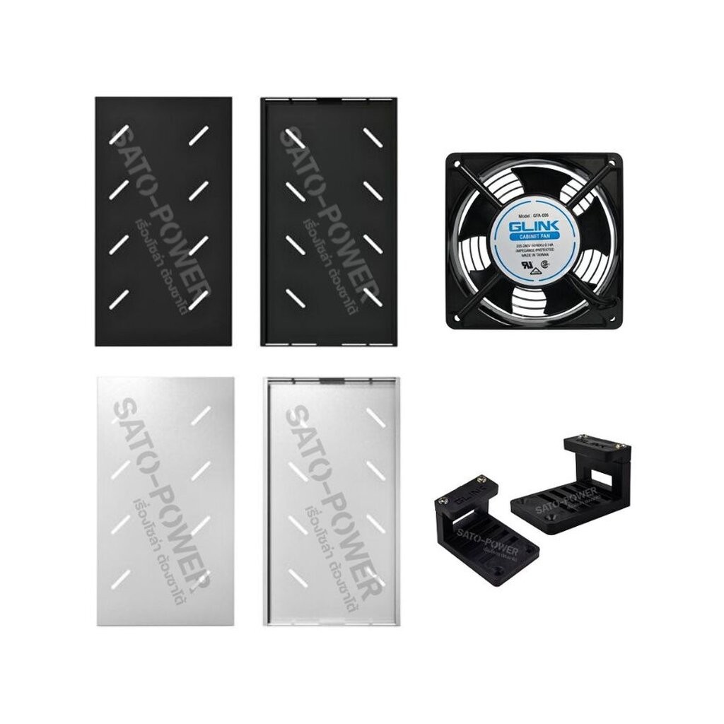 GLINK ถาดตู้ Rack พัดลมตู้แร็ค แผงจัดสายหน้าตู้ | อุปกรณ์เสริม NETWORK ...