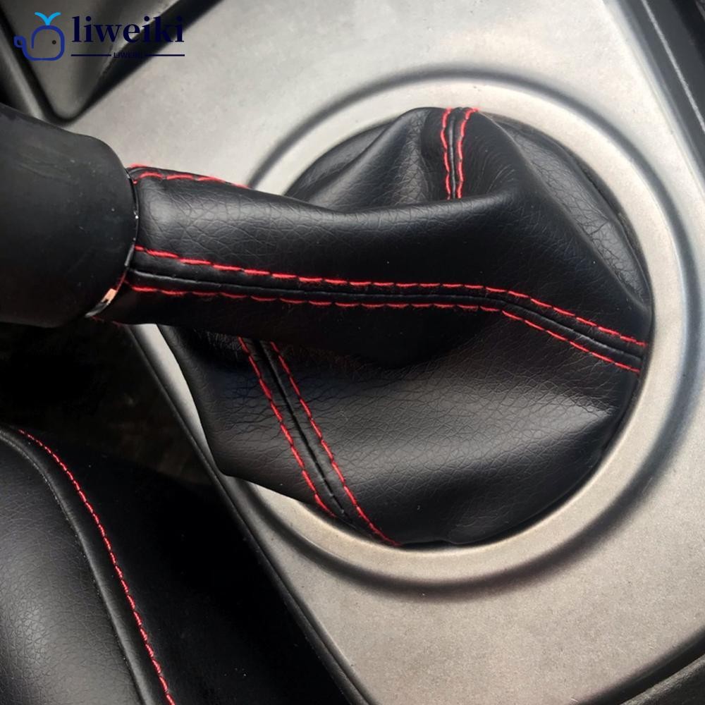 LIWEKI Universal เกียร์รถเกียร์ SHIFT COLLAR คาร์บอนไฟเบอร์ Auto Car ...