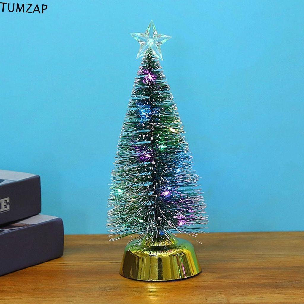 ตกแต่งเทศกาล TUMZAP ประดิษฐ์ DIY ที่สวยงามขนาดเล็กพร้อมไฟ LED 3 ขนาดต้นสนปลอม | Shopee Thailand