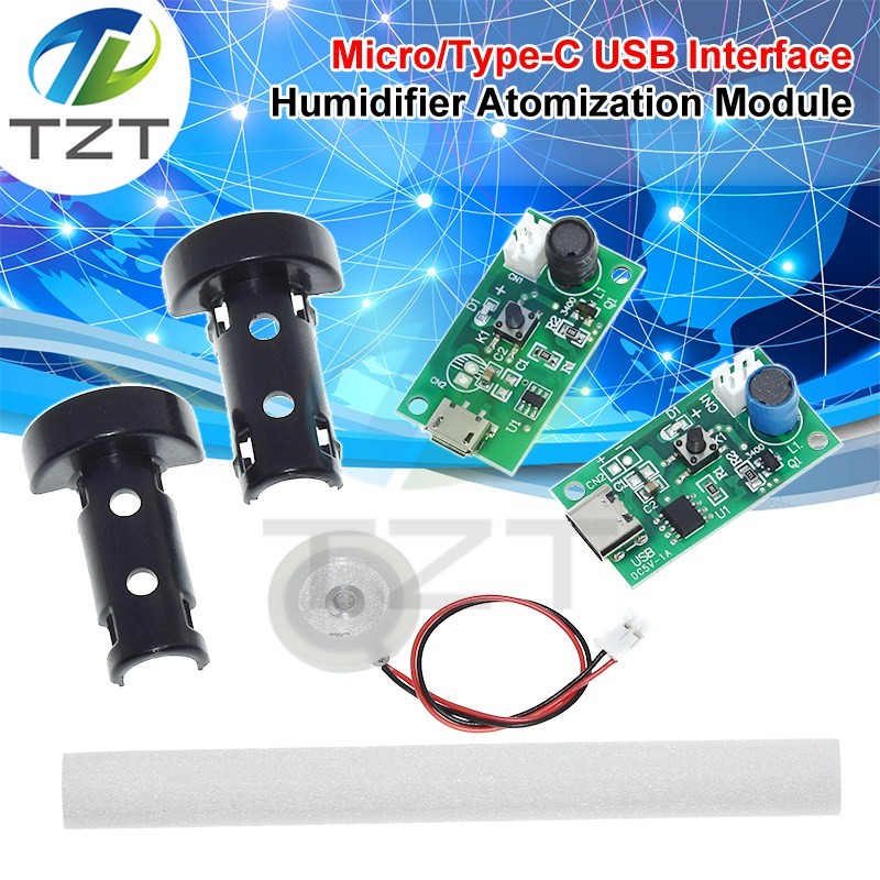 USB Mini Humidifier DIY ชุด Mist Maker และ Driver Circuit Board Fogger ...