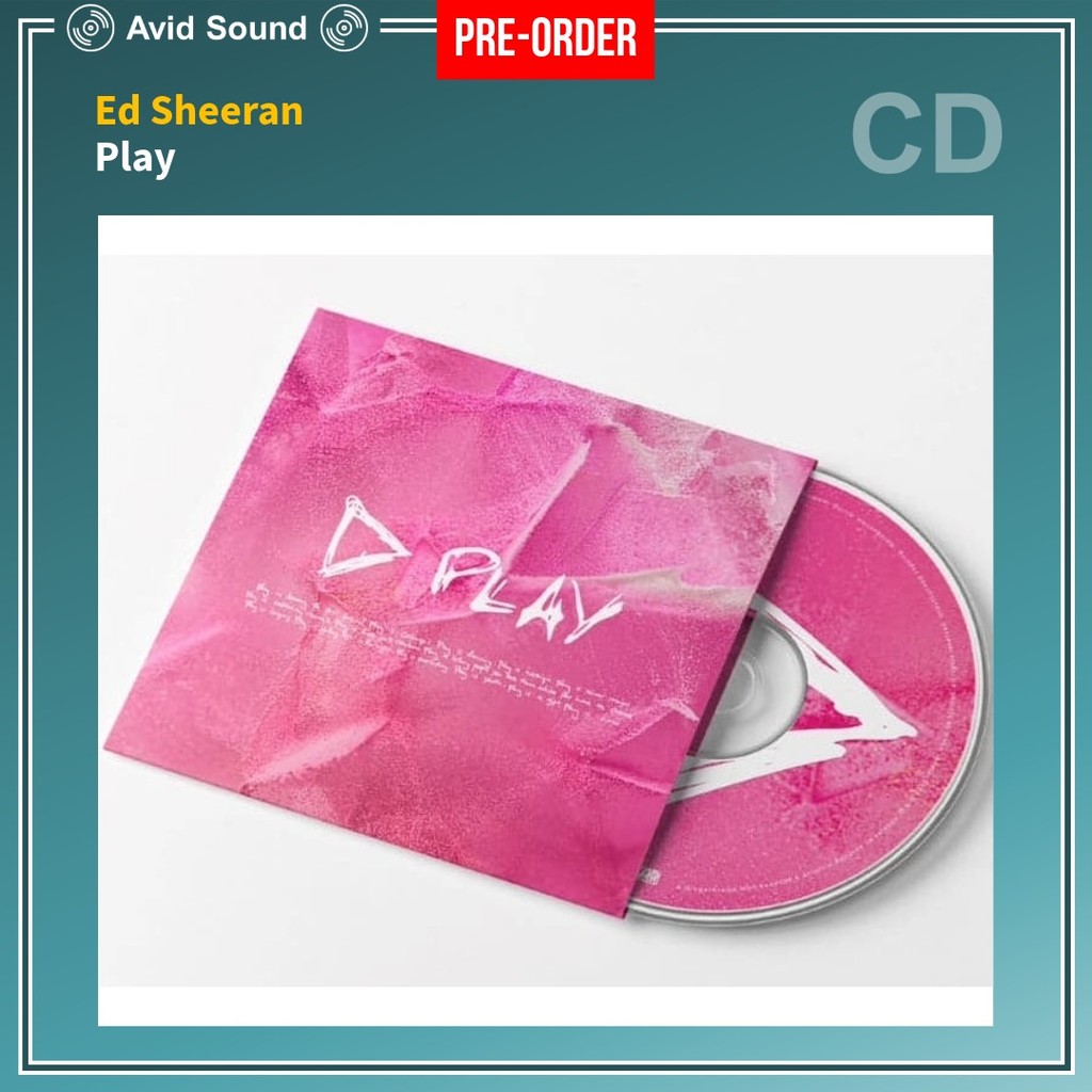 Pre-Order CD แผ่นซีดี Ed Sheeran Play ใหม่ ซีล Ed Sheeran CD | Shopee ...