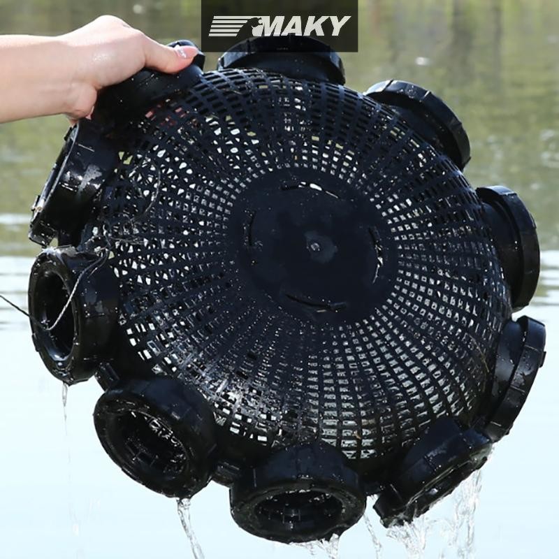 กรงจับปลาและกุ้ง LLPH แบบพลาสติก ใช้สำหรับตกปลาไหลและปูในกลางแจ้ง | Shopee Thailand