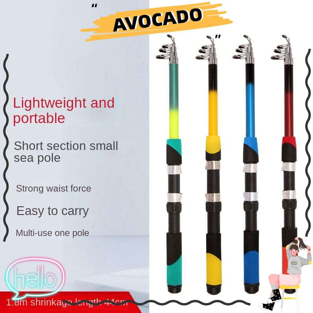 AVOCAR ชุดเบ็ดตกปลารุ่นคาร์บอนไฟเบอร์ พร้อมโรลเลอร์ สปินแคสติ้ง เหมาะ ...