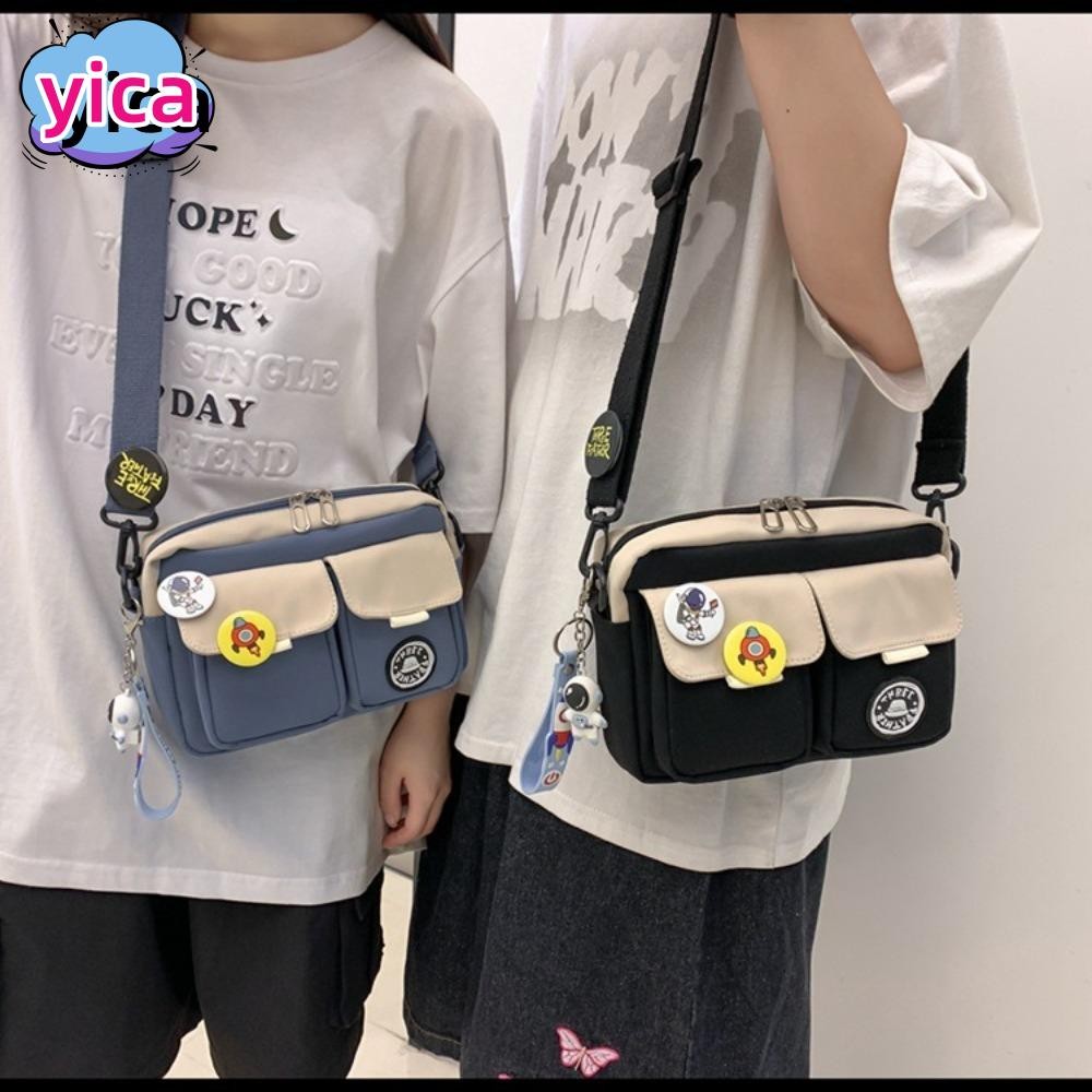 YICA กระเป๋าสะพายข้างผู้ชาย,กระเป๋าสะพายไหล่อเนกประสงค์สไตล์ญี่ปุ่น ...