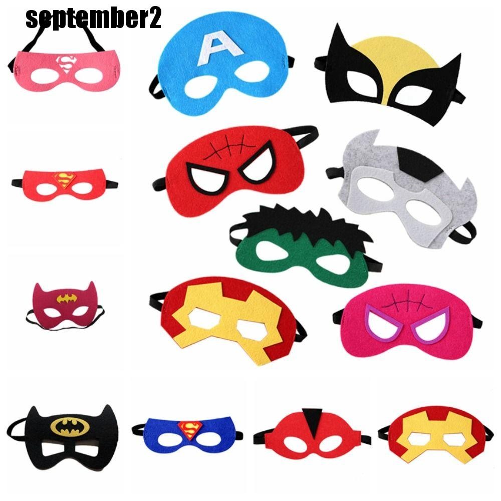 SPEPEMBER ฮาโลวีนหน้ากากสักหลาด, Spider-Man ฮาโลวีนหน้ากาก Spiderman ...