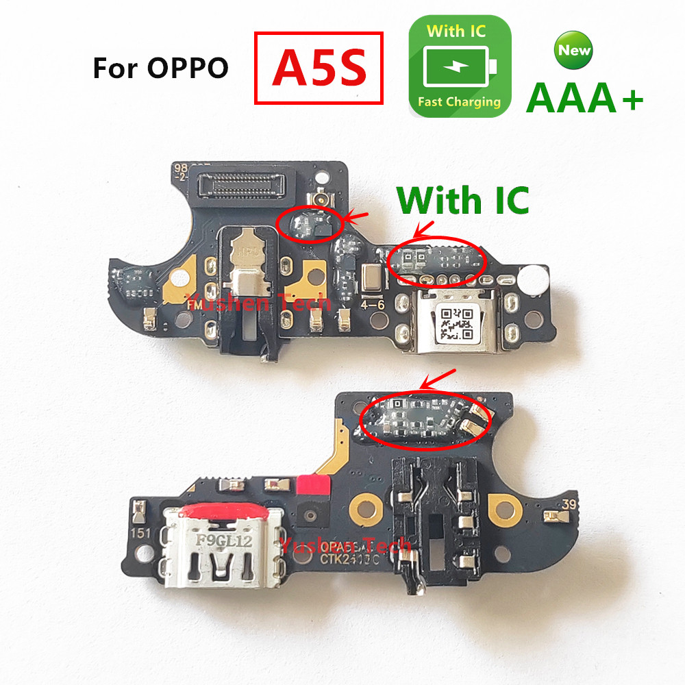 สําหรับ oppo A5S บอร์ดชาร์จ - สายชาร์จ Flex Cable USB แท่นชาร์จขั้วต่อ ...