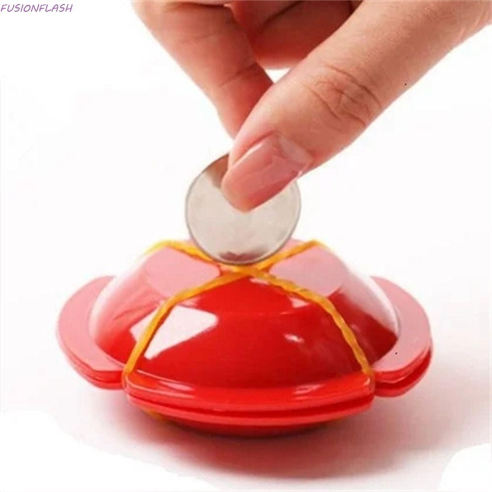 FUSIONFLASH เหรียญเมจิก UFO, Miracle Appearing Gimmick Props กล่องไฟ ...
