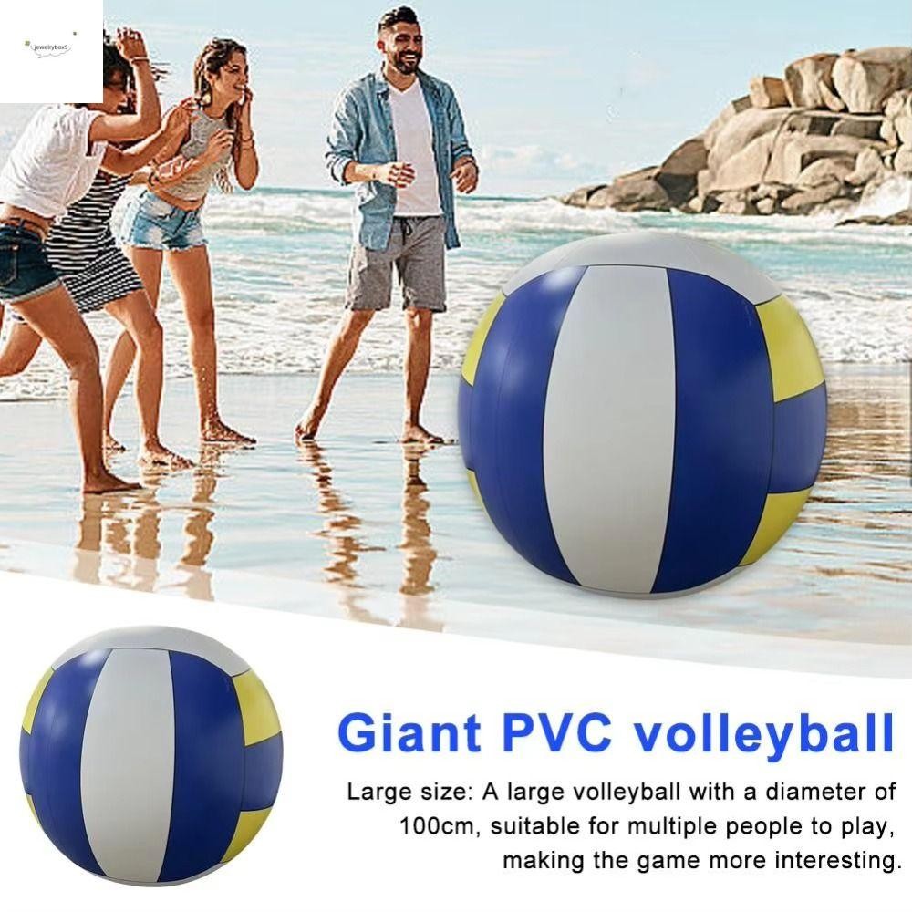 JEWELRYBOX5 Inflatable Beach Volleyball,ขนาดใหญ่ยักษ์PVCวัสดุชายหาด ...