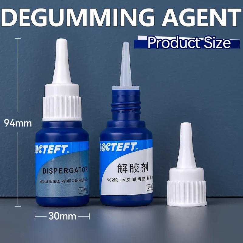 20ml Super Glue Remover Adhesive Superglue Cleaner Debonder Quick ...