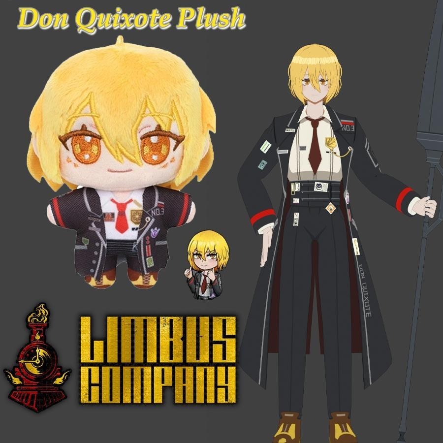 Limbus Company Don Quixote Nui-pal Plush Mascot Plush Project Moon ...