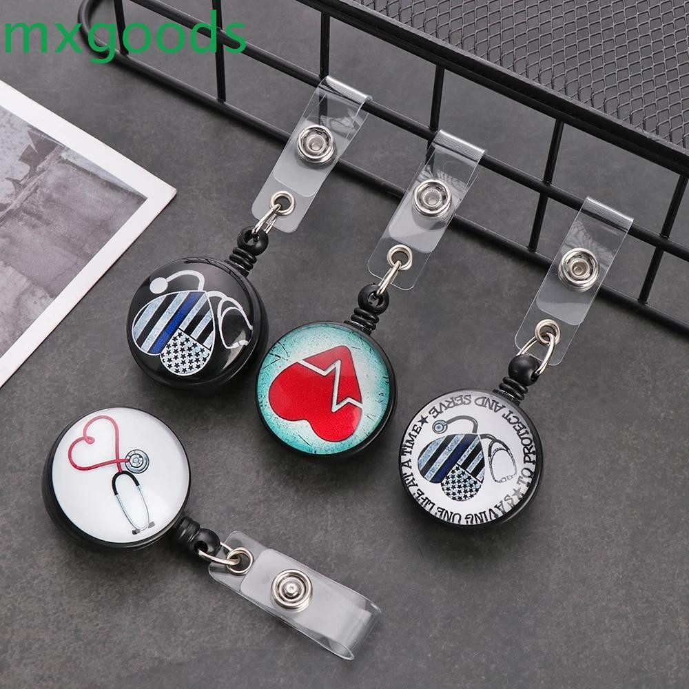 MXGOODS ที่ใส่ป้าย รหัส นามบัตร ทนทาน ผู้ถือบัตรชื่อ ผู้ถือป้าย คลิป ผู้ถือบัตร คลิป รหัส การ์ด ...