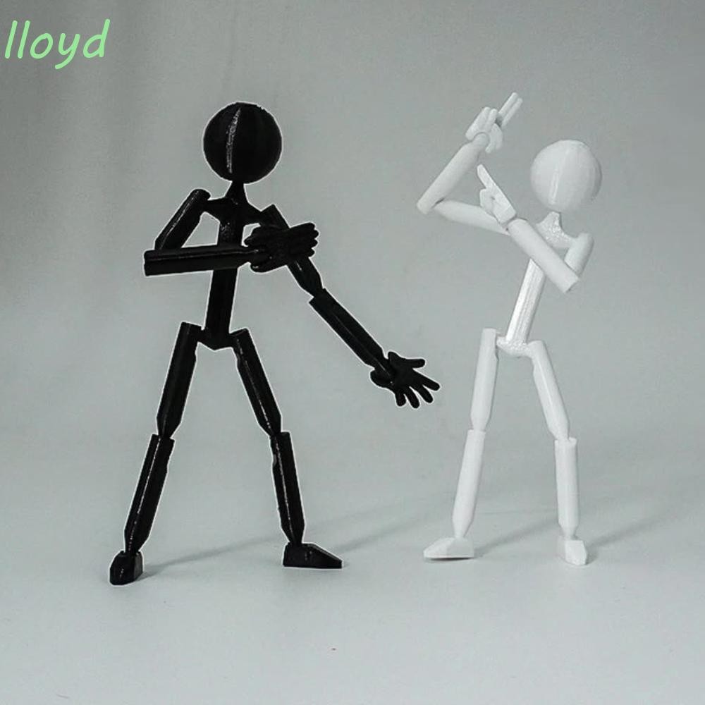 LLOYD Multi Joint Stickman ของเล่น, Multi-Jointed Movable 3D พิมพ์ ...
