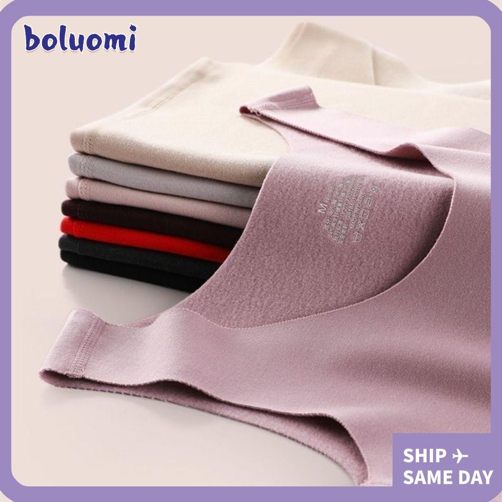 เสื้อกล้าม.BOLOMI. เพิ่มความหนาแบบไร้รอยต่อ อบอุ่นและรัดตัว เหมาะสำหรับ ...