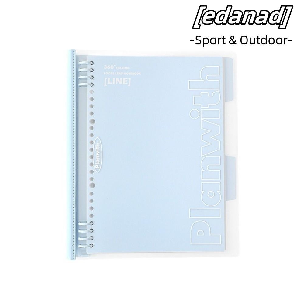 EDANAD Notepad, หน้าด้านในเส้นแนวนอน 40 แผ่น Notebook, ของขวัญ B5 Loose ...