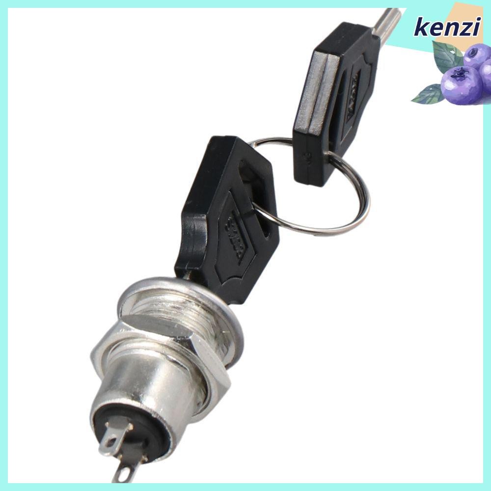 KENZI Keyswitch, สองขั้วพร้อมคีย์สวิตช์ Keylock, ทนทาน 0.4 นิ้วขนาดรู ...
