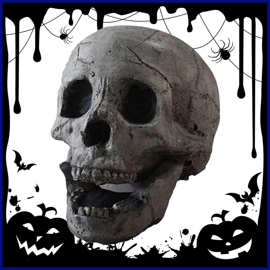 ฮาโลวีน Fire PIT Skulls Fireplaces Fire Pit Stone เลียนแบบฮาโลวีน Skull ...