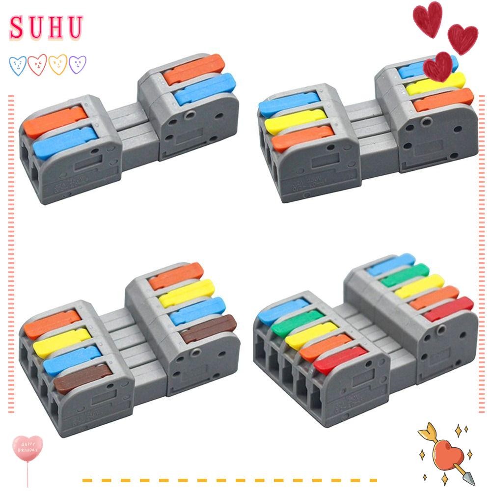 SUHU Quick Terminal Block, Universal Mini Wire Connector, Docking ...