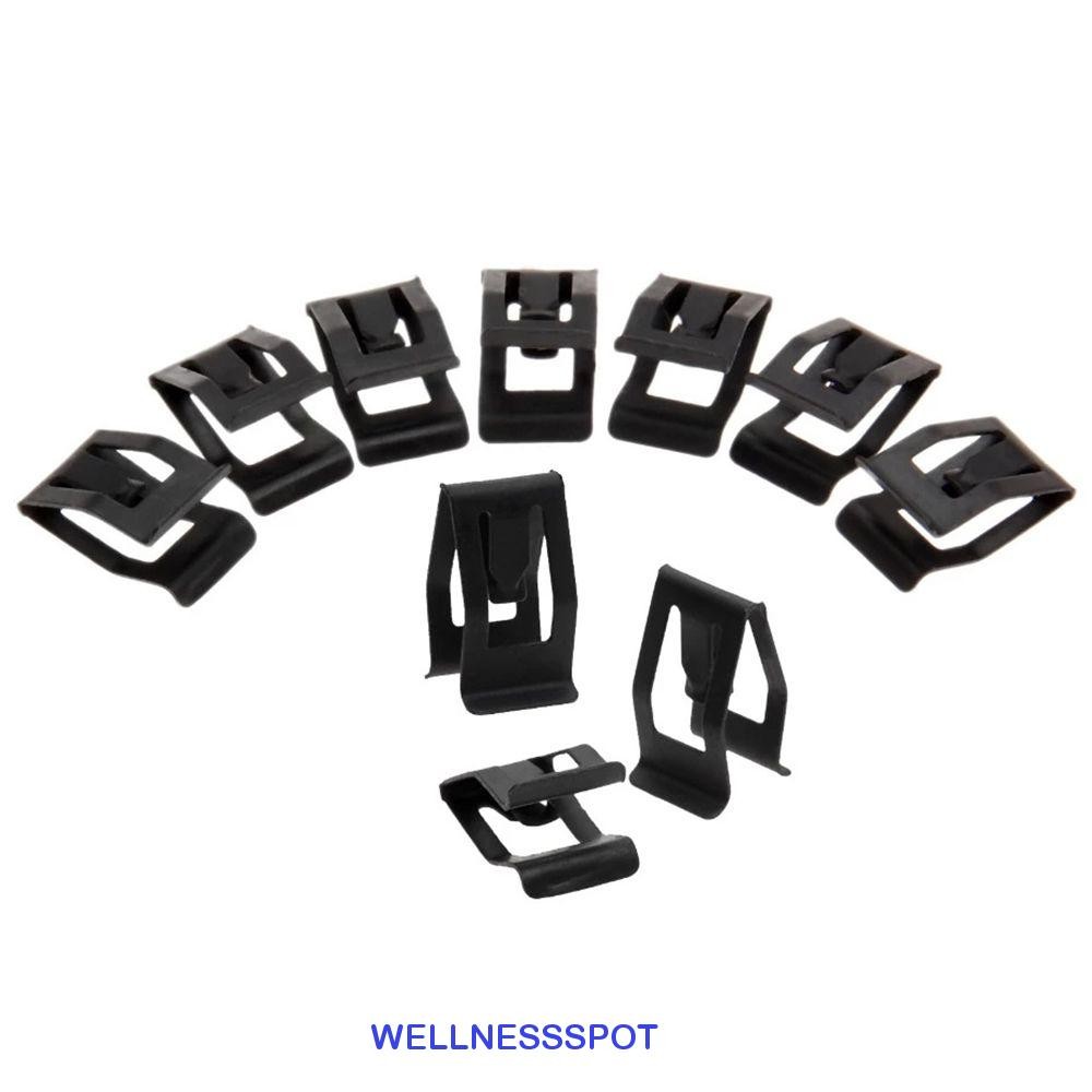 WELLNESSSPOT 10 ชิ้น Auto Fastener คลิปแผง Trim อุปกรณ์เสริมรถยนต์รถ Fasteners ภายใน Trim แผ่นสี ...