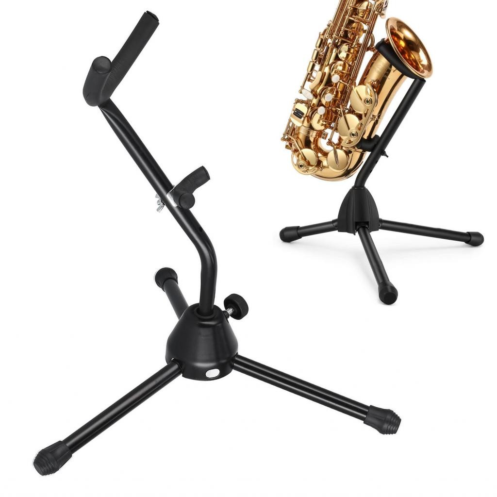 Saxophone Stand Metal Easy Easy Assembly Alto Sax สำหรับบ้าน | Shopee ...