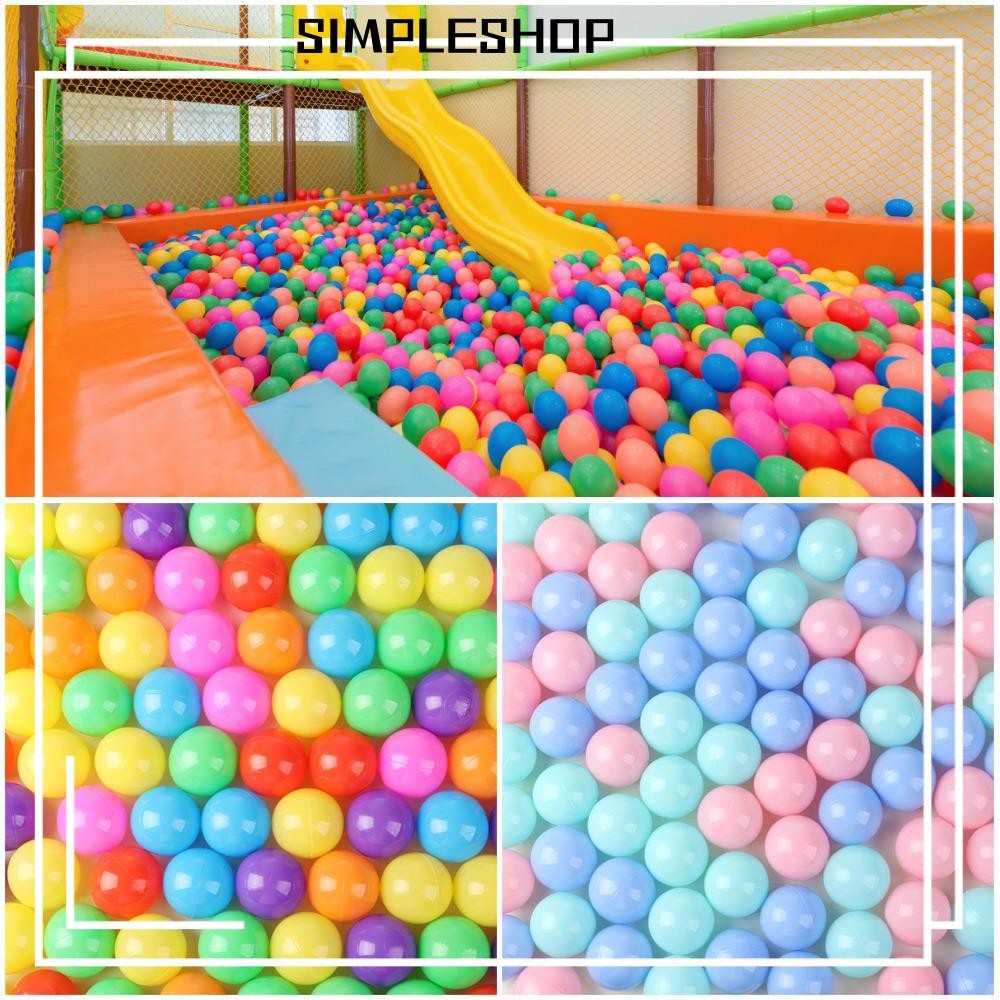 SIMPLESHOP 100 ชิ้น Ocean Wave Ball เป็นมิตรกับสิ่งแวดล้อมของเล่นตลกบ้านกลางแจ้งบอลลูนอากาศ ...