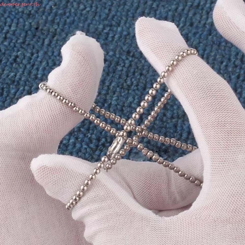 DAPPERGENT โซ่โมเลกุล Magic, Close Up Street Stage Magic Tricks Chain ...