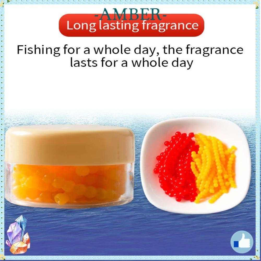 AMBER 150/300 ธัญพืชปลาไข่ Lure สำหรับปลาคาร์พ ขนาด 4 มม. และ 5 มม. ...