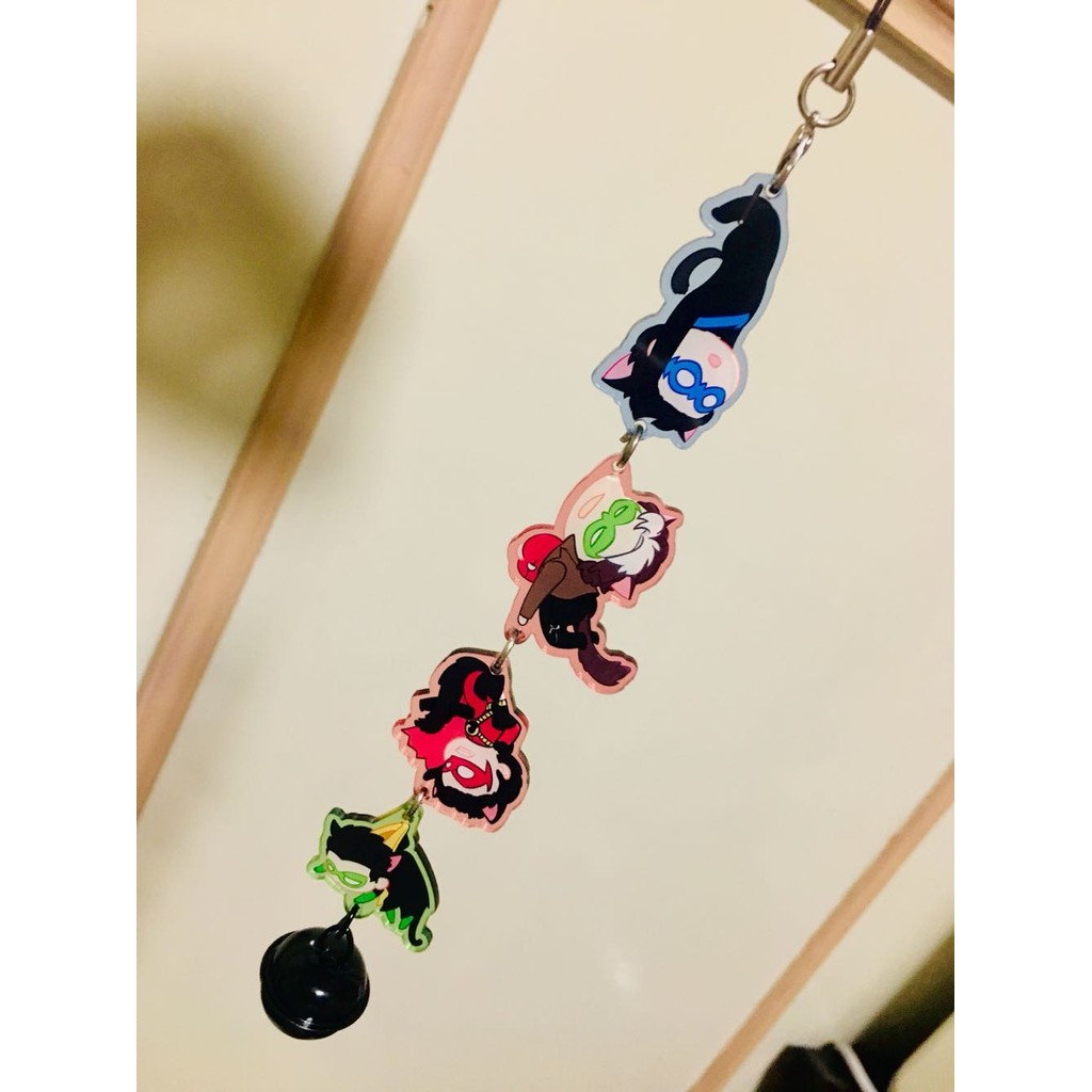 Nightwing อะนิเมะพวงกุญแจผู้หญิง Chuan Chuan Jason Todd อะคริลิค Key ...
