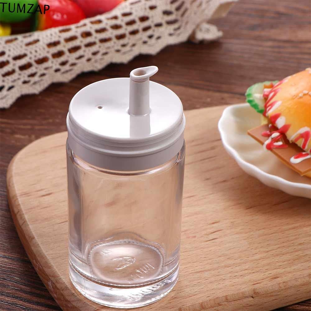 TUMZAP เครื่องจ่ายน้ํามัน, 3.38oz แก้ว Cruet Pourer, Non-drip เท Spout เครื่องปรุงรสคอนเทนเนอร์ ...