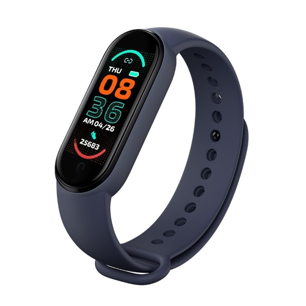 M6สมาร์ทนาฬิกาผู้ชายผู้หญิง Heart Rate Monitor บลูทูธกีฬา Smartwatch ...