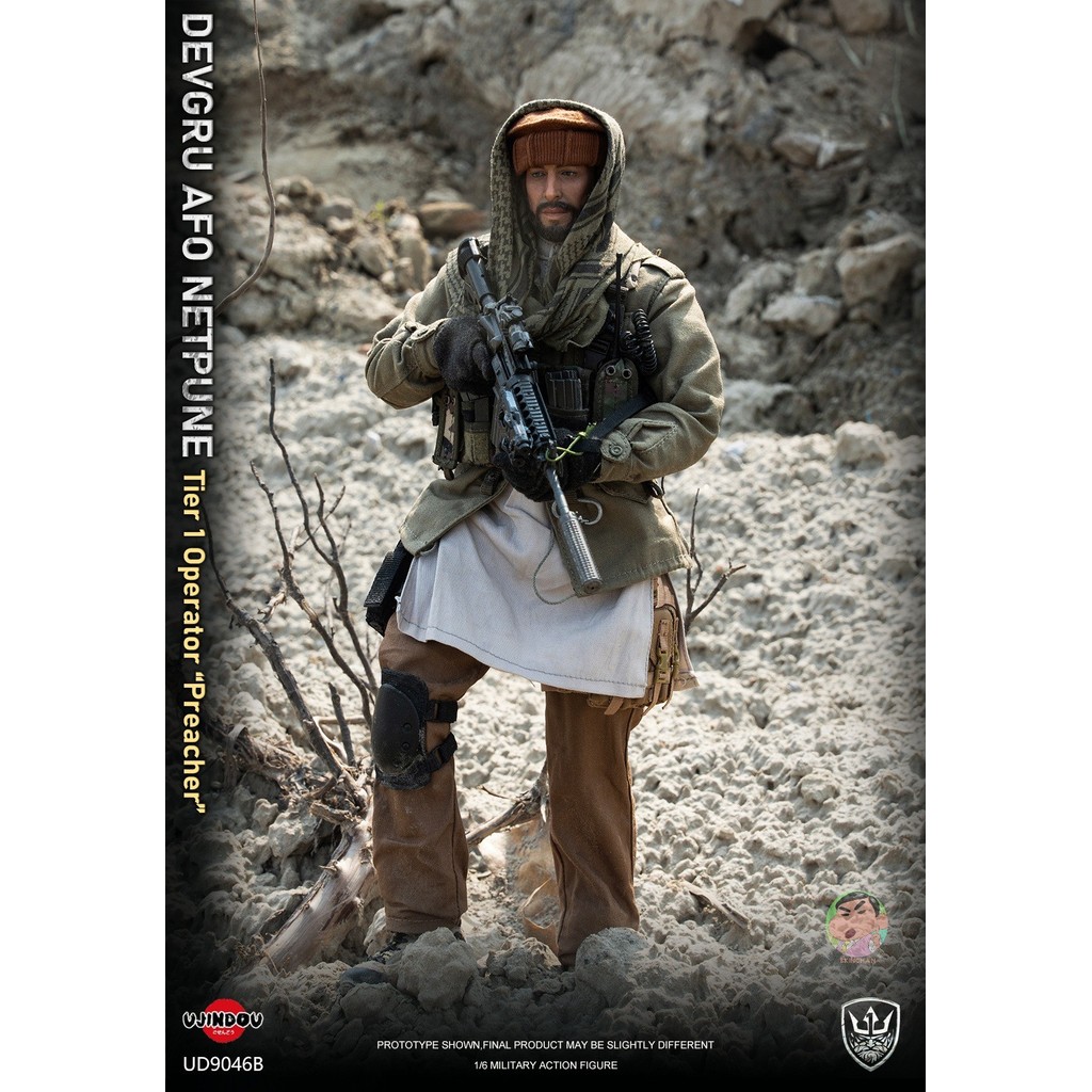 UJINDOU UD9046B 1/6 Scale DEVGRU AFO NEPTUNE “PREACHER” Action Figure ...