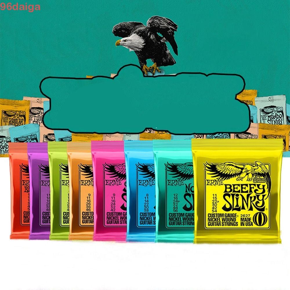DAIGA Ernie Ball สายไฟฟ้า, แผลนิกเกิล 2220/2221/2222/2223/2225 Super ...