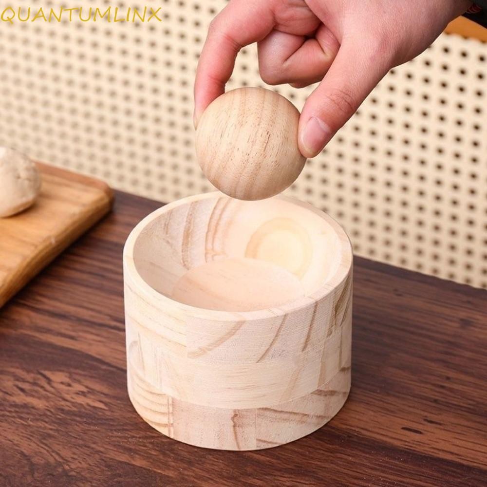 QUANTUML Dumpling Skin Maker,ทนทานคู่มือMochi Presser,ครัวเรือนไม้DIY ...