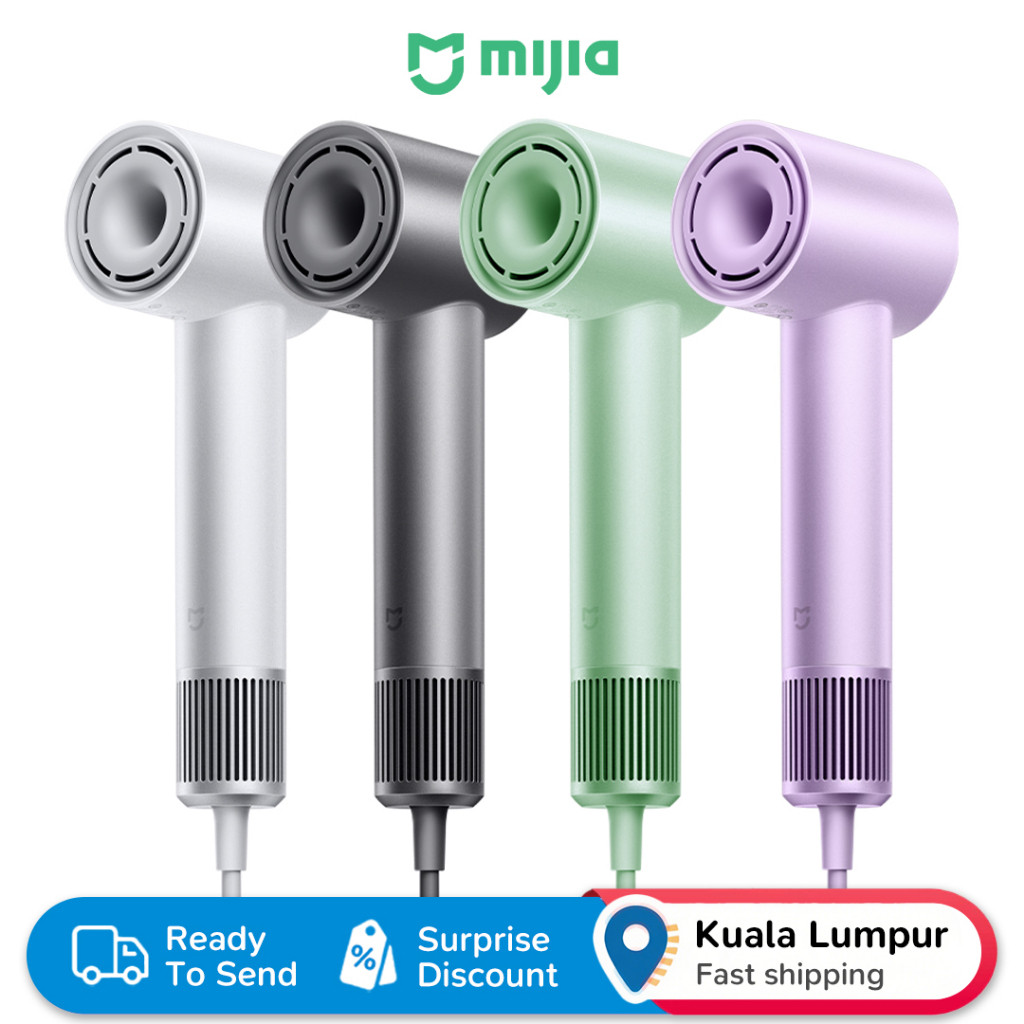 Xiaomi Mijia H501 เครื่องเป่าผมความเร็วสูงพร้อมไอออนลบดูแลเส้นผม 1600W ...