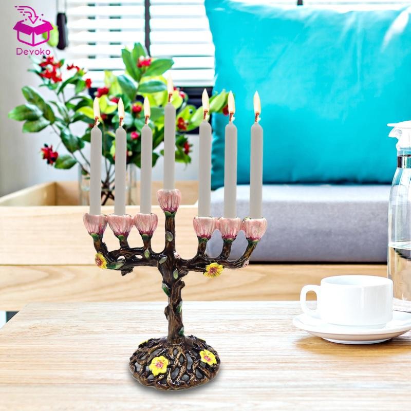 เชิงเทียน Menorah สไตล์เครื่องประดับ สำหรับการตกแต่งห้องรับประทานอาหาร ...