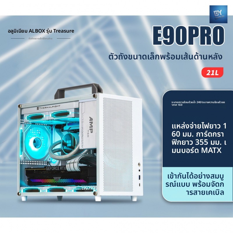 CASE PC (เคสพีซี) matx Portable Back Line Computer Compact matx ...