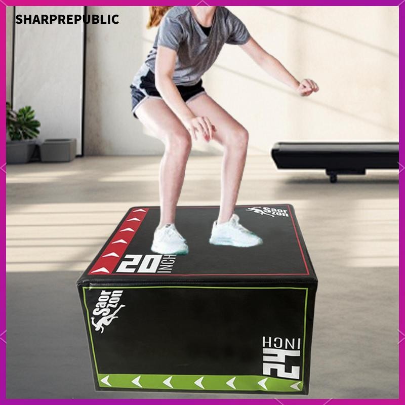[Sharp Republic] กล่องกระโดด Plyometric Jump Box ขนาด 61cm, 51cm และ ...